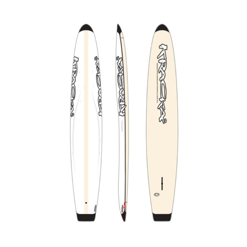 Cream GT / White - Krackasurfcraft